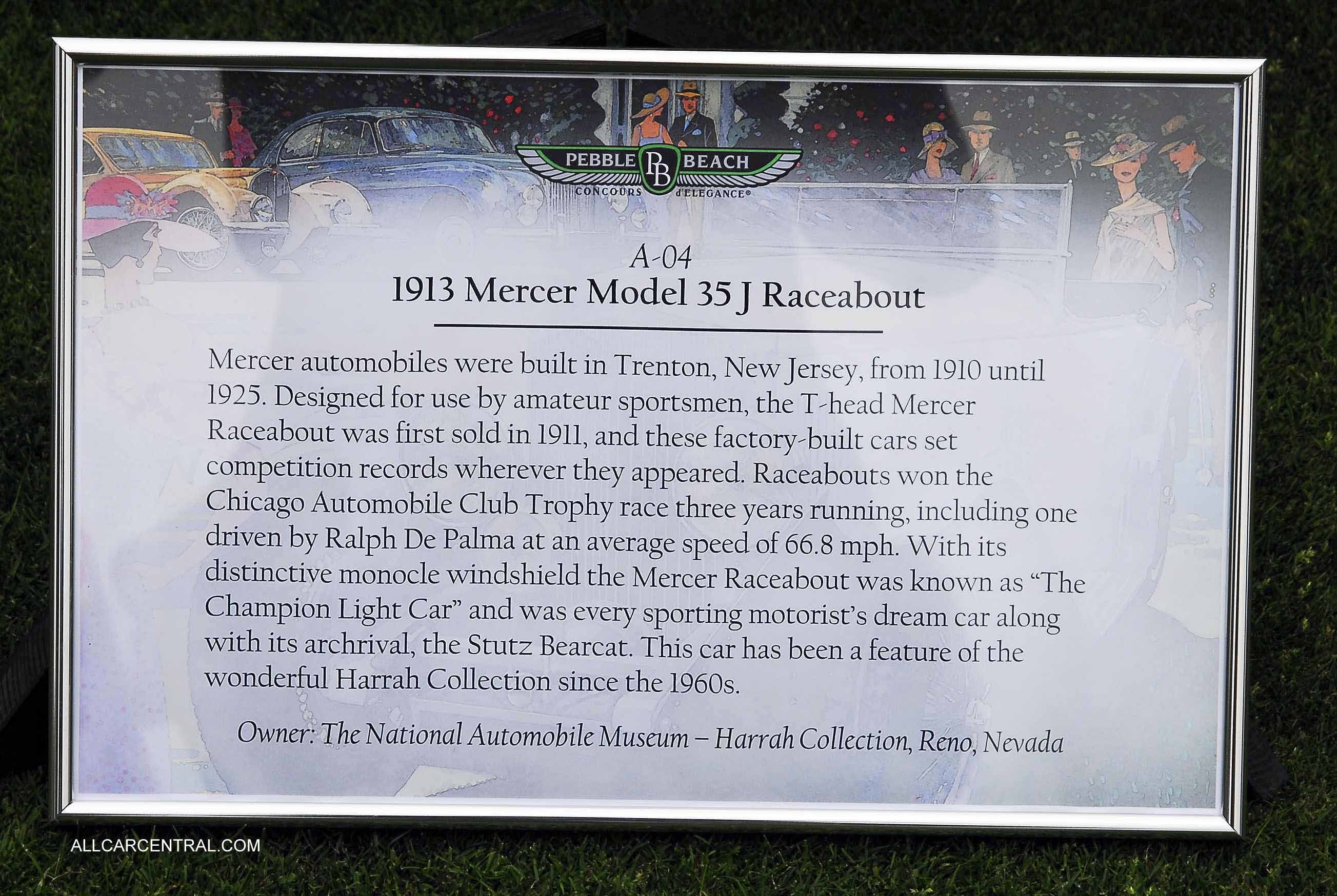 Mercer photographs and Mercer technical data - All Car Central Magazine P1